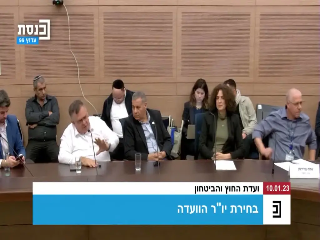 העקיצה של דוד ביטן על מינוי אדלשטיין ליור ועדת החוץ והביטחון חדשות מעריב