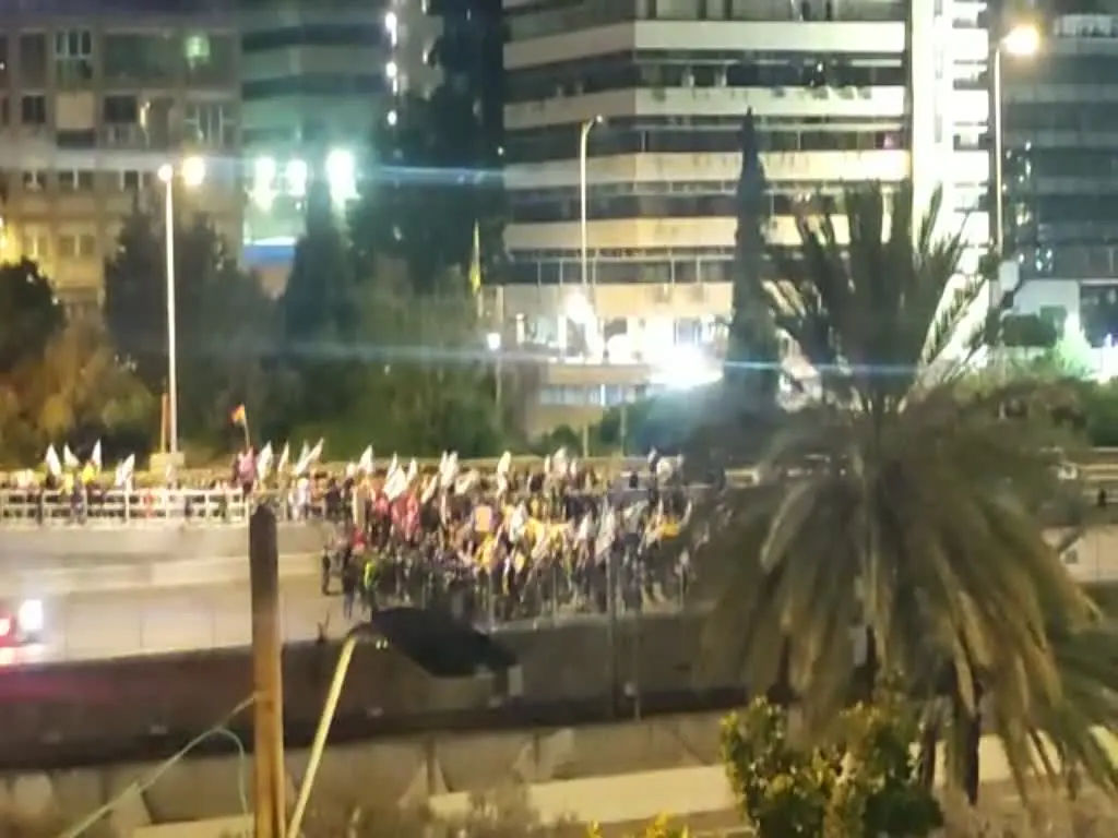 המחאה נגד הרפורמה רבע מיליון מפגינים ברחבי הארץ חדשות מעריב