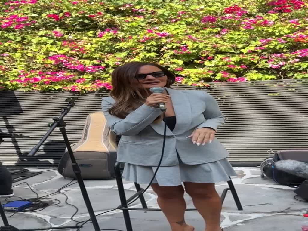 It doesn't happen every day: Nir Davori in a rare photo with his wife ...